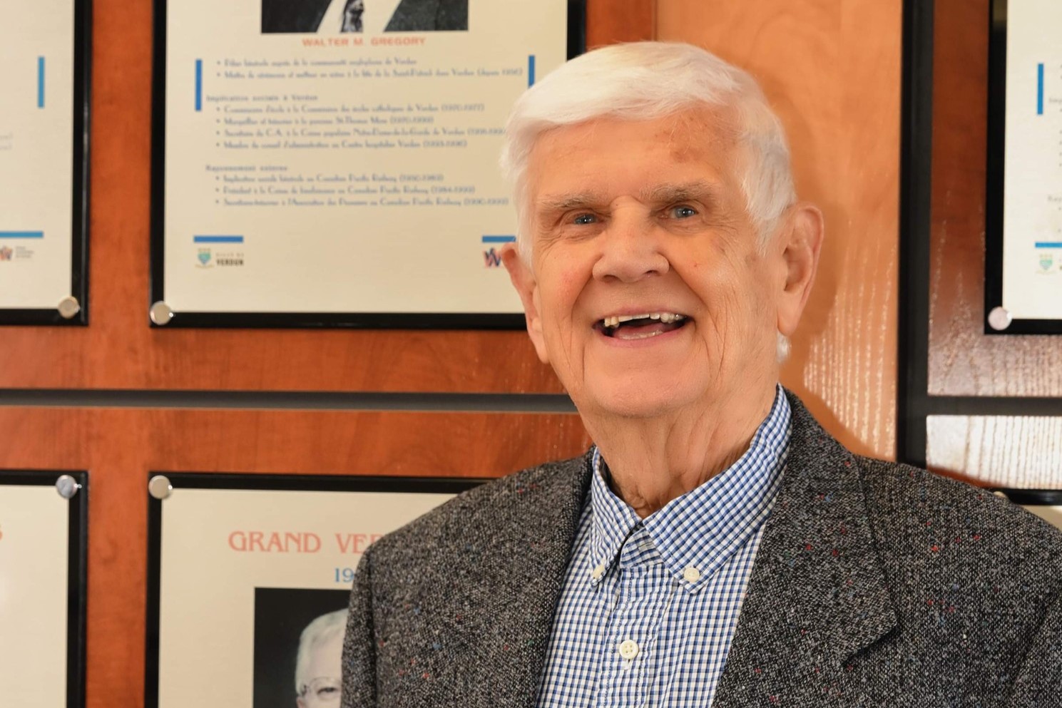 Le Grand Verdunois 1998, Walter Gregory fête son 90ième anniversaire ...